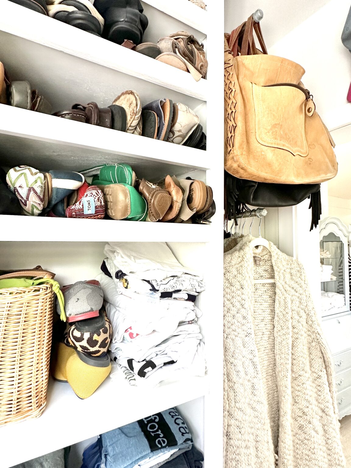 How to Style a Small Walk In Closet