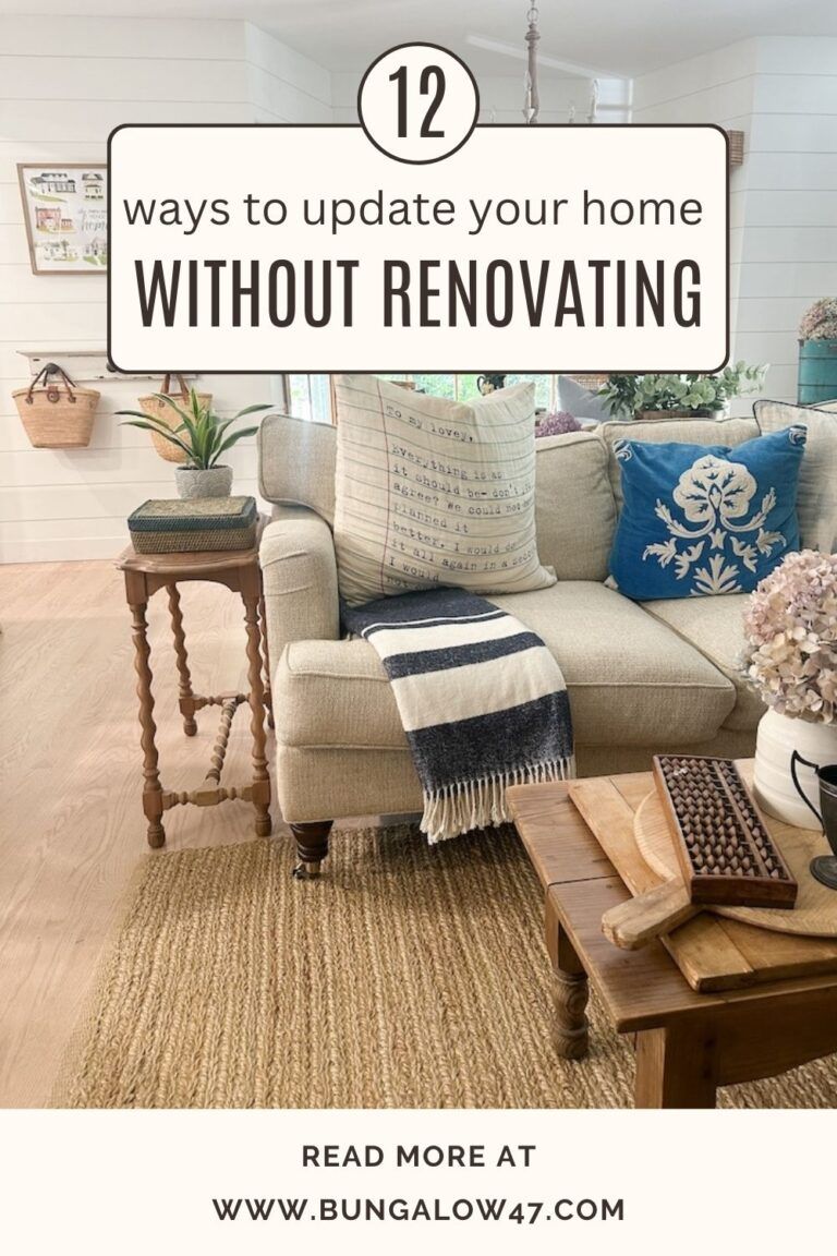 12 Ways to Update Your Home Without a Big Renovation