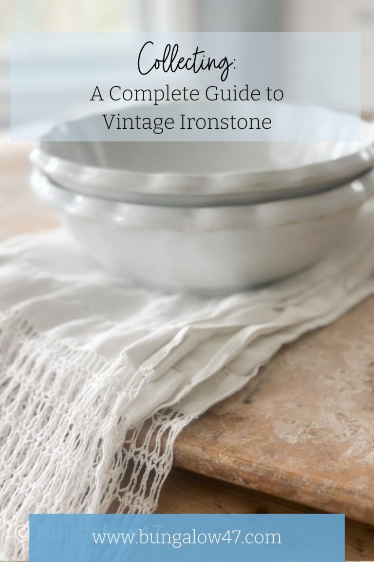 Collecting: A Complete Guide to Vintage Ironstone